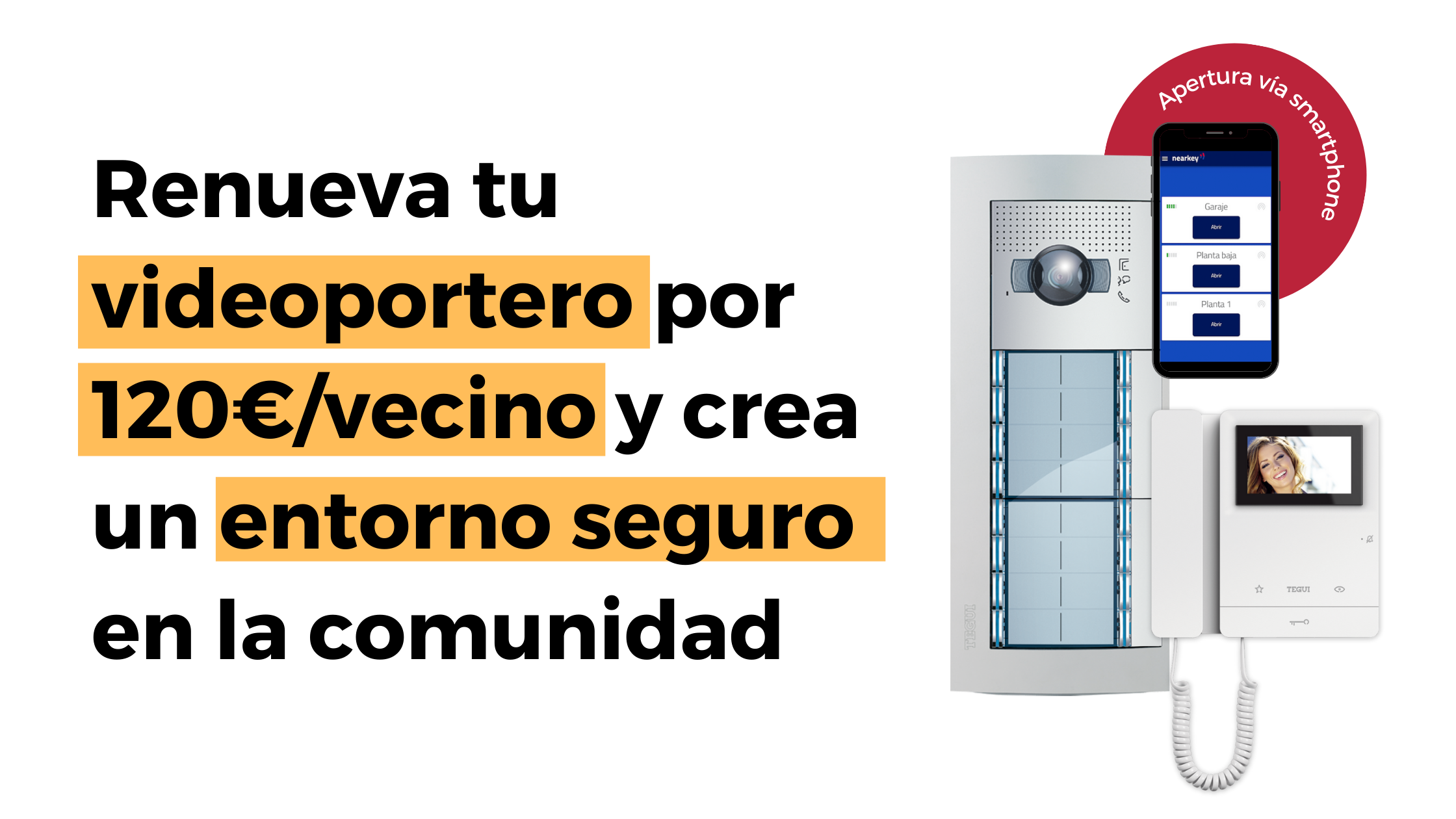 Videoporteros y porteros comunidades vecinos Alcobendas